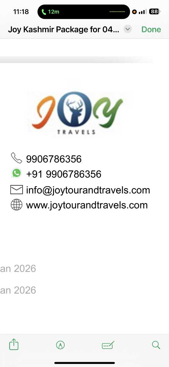 Joy Tour And Travels - Profile, Reviews & Ratings